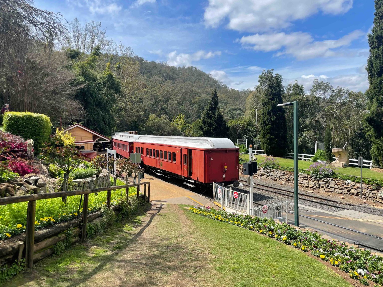Queensland Rail Spring Bluff Train Rides – Toowoomba Carnival of Flowers